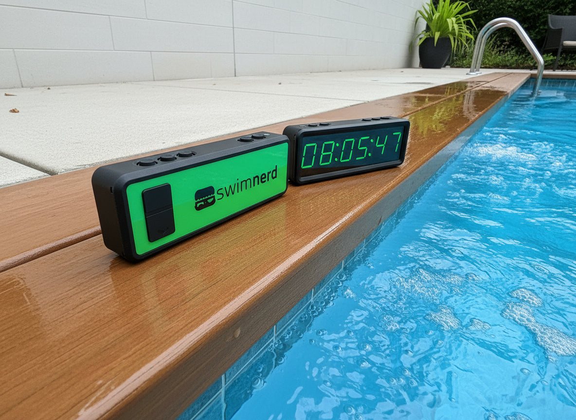 Underwater Digital Pace Clock Swimming – Swimnerd Timer – SWIMNERD PACE ...