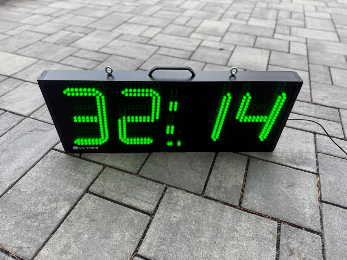 WiFi Digital Pace Clock | Swimnerd Wireless Swim Timer – SWIMNERD PACE ...