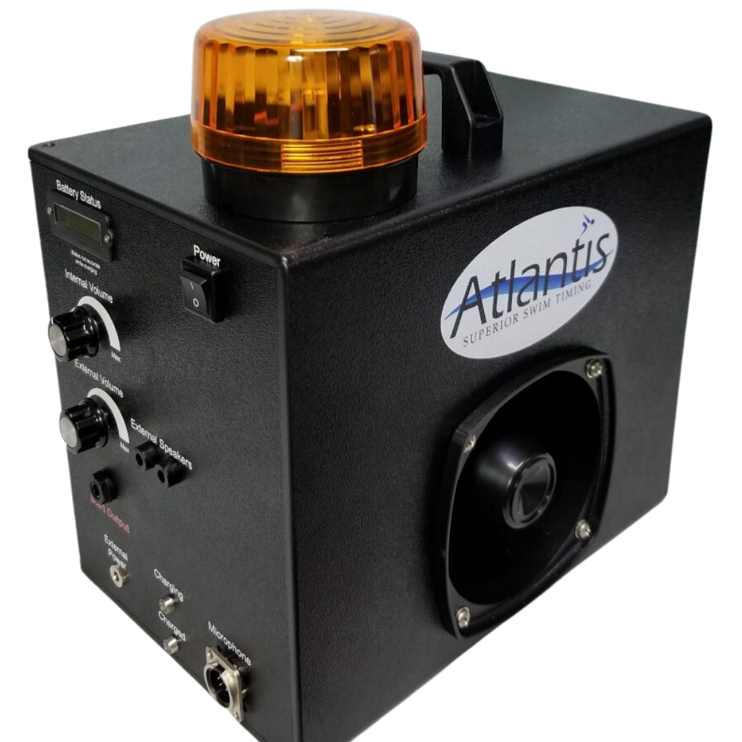 Swim Meet Starter System | Atlantis Swimming Starter – SWIMNERD PACE CLOCKS